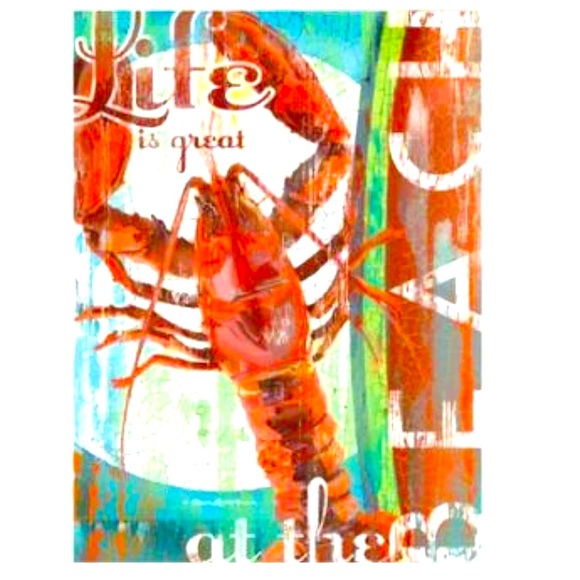 Effusion Gallery | Art | Art Print Deep Sea Lobster Welcome Summertime ...